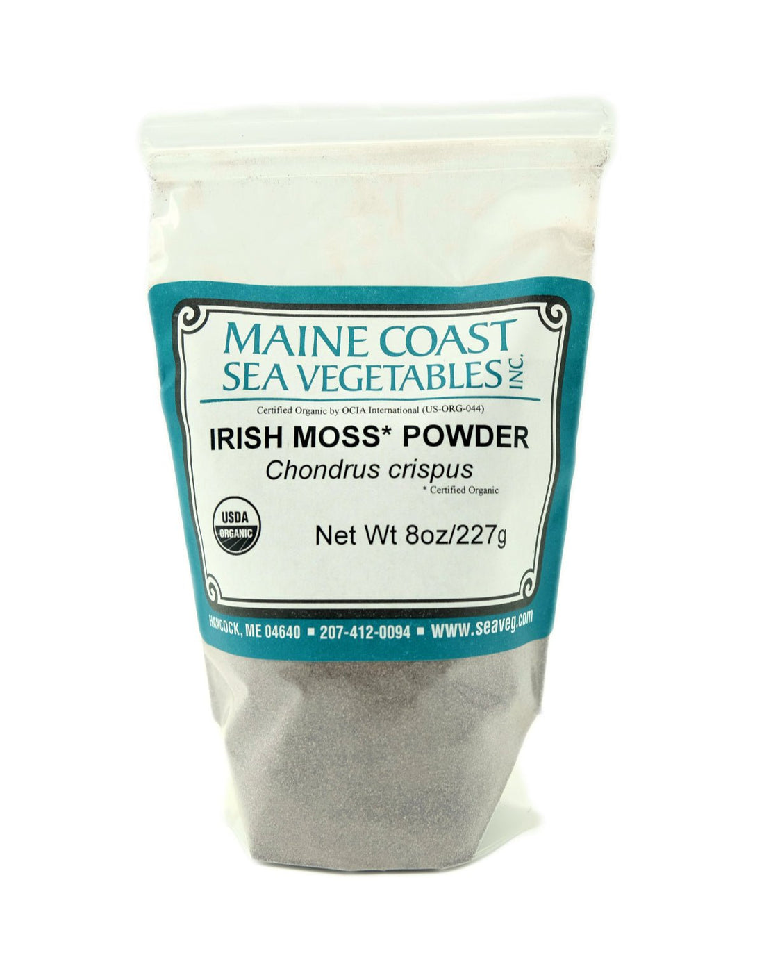 Organic Irish Moss Powder (Chondrus crispus) - "Sea Moss" - Wild-Harve