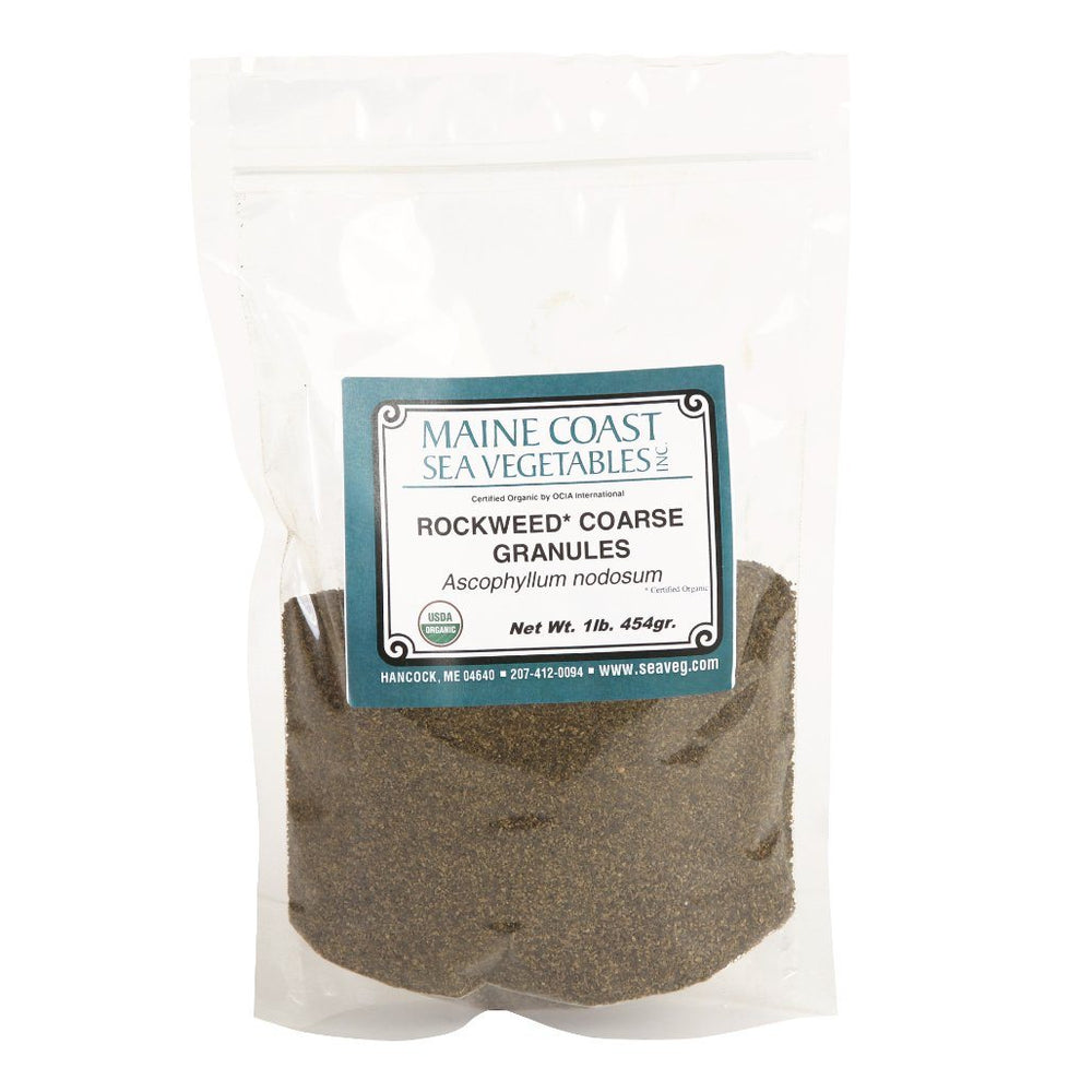 Organic Rockweed Granules (Ascophyllum nodosum) - Wild-Harvested Atlan