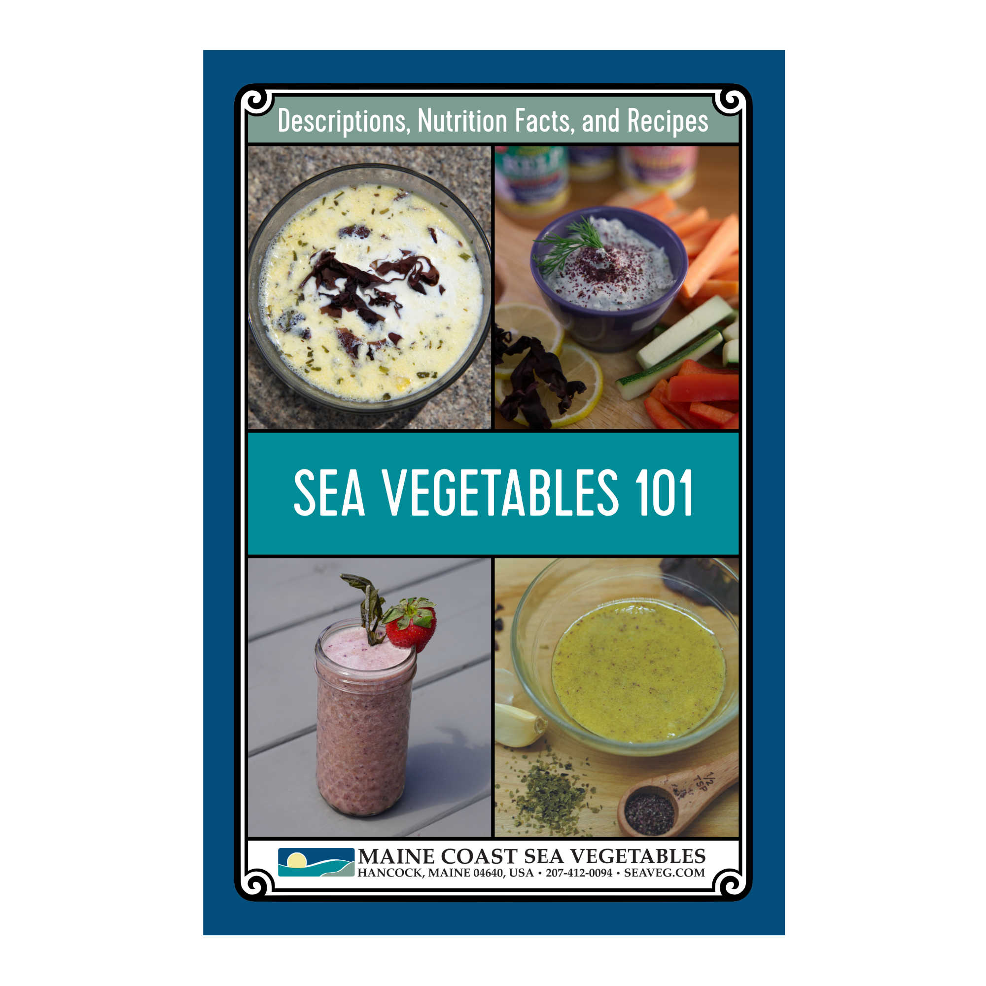 Sea Vegetables 101 Booklet - A Beginner's Guide to Cooking with Seawee